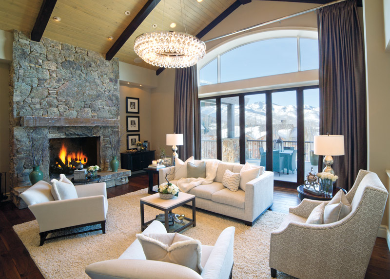 A Slope-worthy Affair: Park City Cottage Combines Elegance and Cabin ...