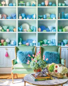 Milk Glass Magic: How a Gift Inspired a Colorful Collection - Cottage ...