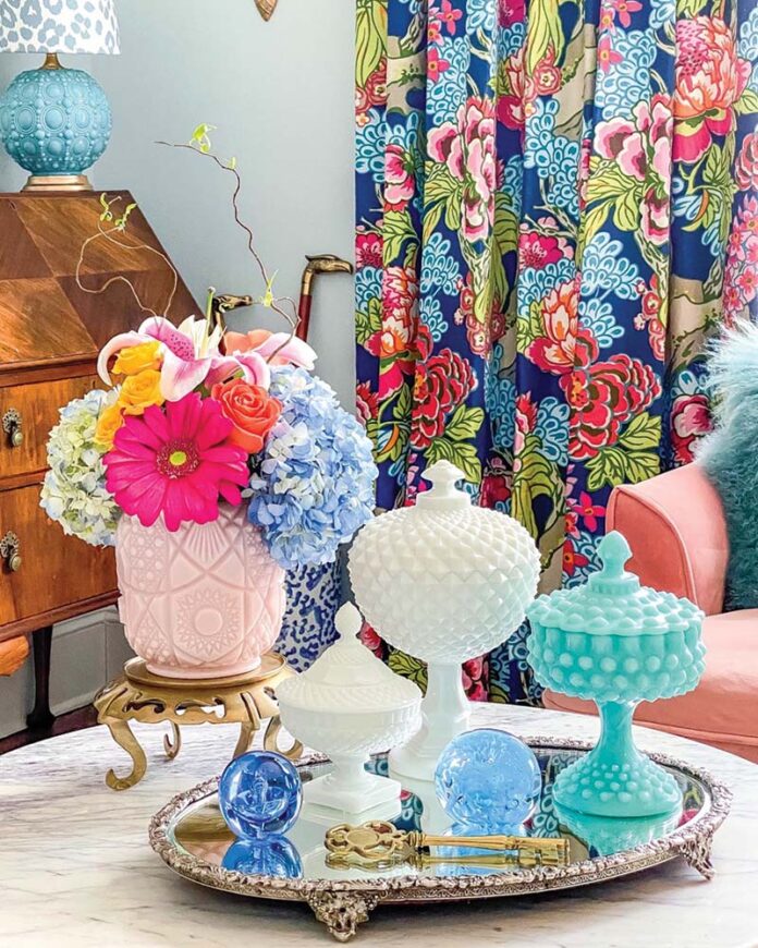 Milk Glass Magic: How a Gift Inspired a Colorful Collection - Cottage ...